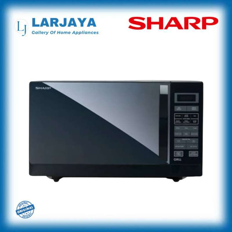 Promo Sharp Microwave Oven Grill R-728k In Black 25 Liter Resmi Terbaik ...