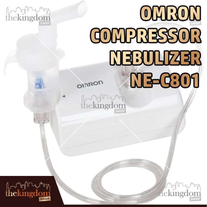 Promo Omron Ne-c801 Compair Nebulizer System Alat Bantu Pernafasan ...