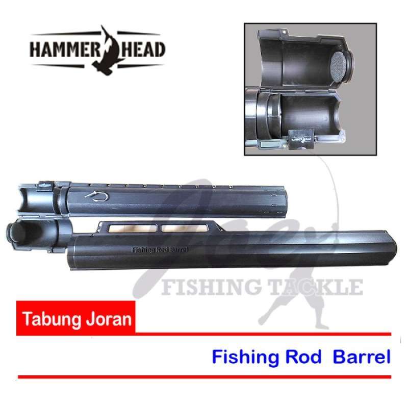Promo Hammerhead Fishing Rod Barrel - Tabung Joran Warna Hitam Diskon ...