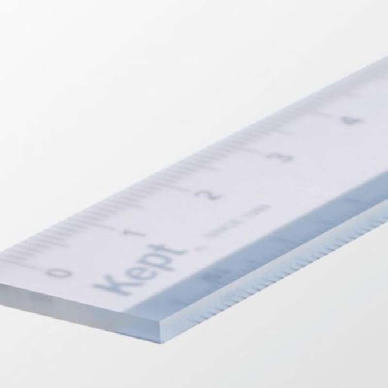 Jual Raymay Kept Matte Ruler 15cm Anti Slip Pastel Color Penggaris Acrylic - Fjord Green Di ...