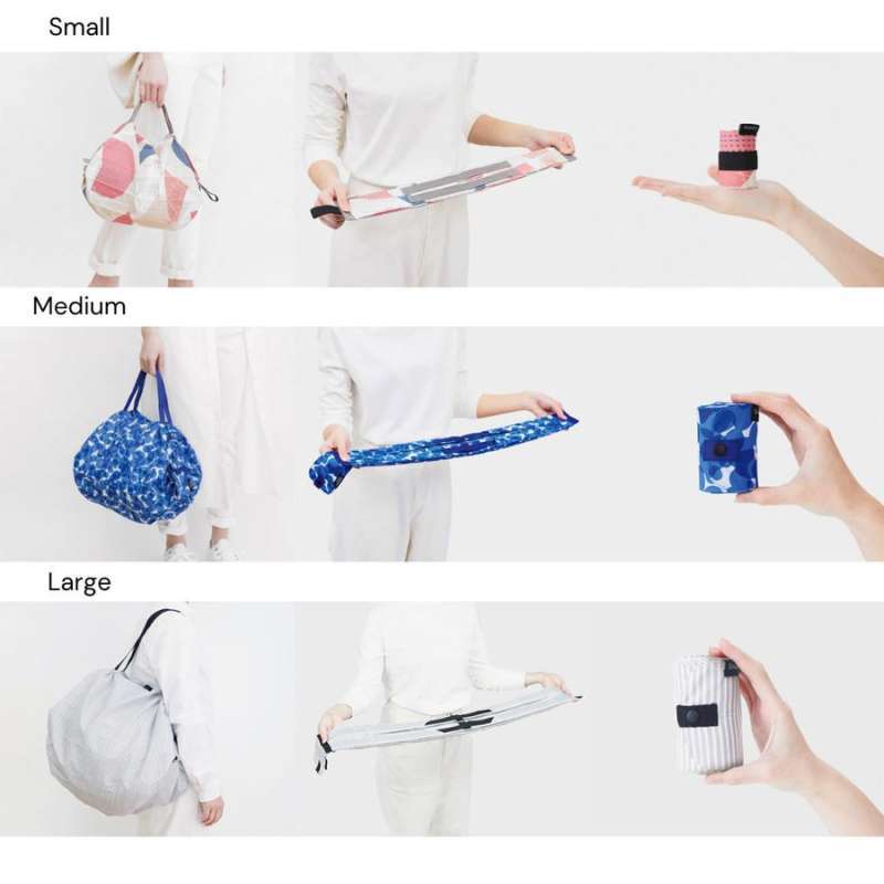 Jual Shupatto Compact Bag Foldable Eco Bag Tas Belanja Lipat Shopping Bag - Large Mori Di Seller ...