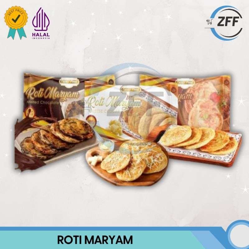 Jual Roti Maryam/ Roti Canai/ Roti Cane Isi 5 Rasa Original/coklat ...