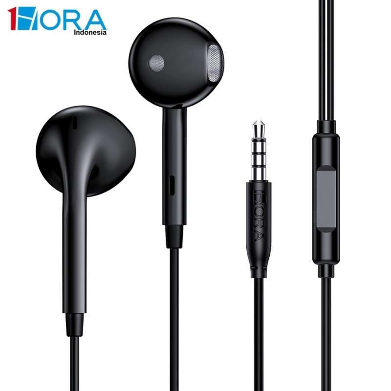 Promo 1hora Headset Aut122 3.5mm In Ear Wired Earphone Kabel Stereo ...