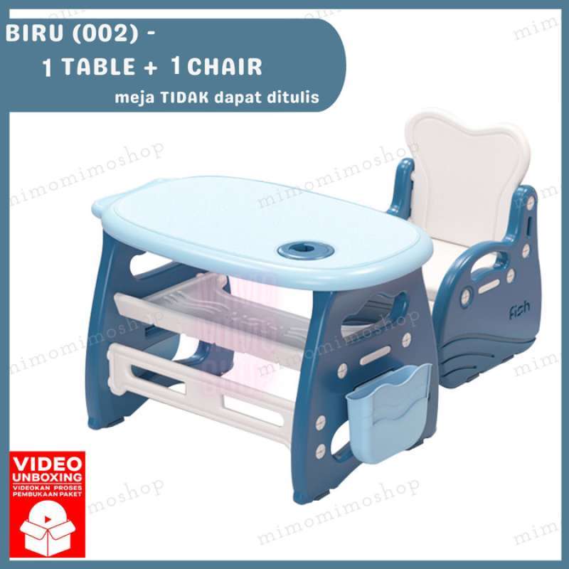Promo Meja Kursi Belajar Anak Fish (002) - Meja Belajar Anak ...