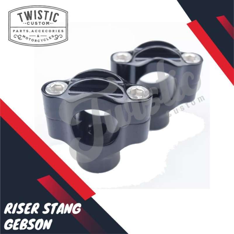 Promo Raiser Riser Peninggi Stang Gebson Motor Chopper Boer Terbaru ...