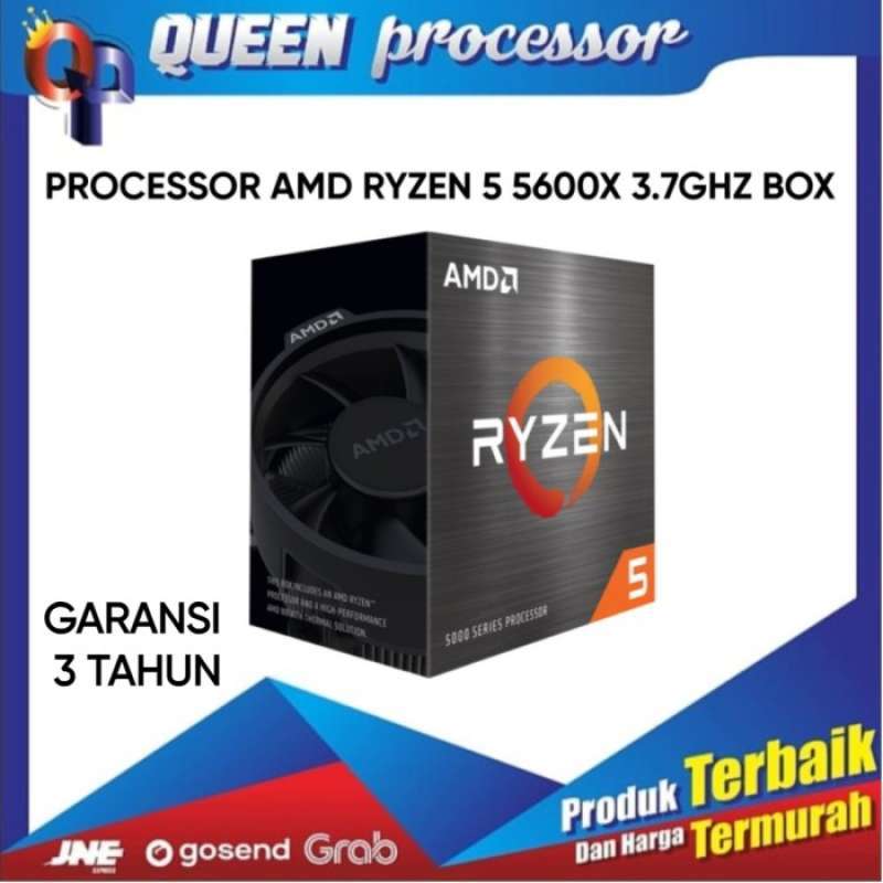 Promo Cessor Amd Ryzen 5 5600x 4.6ghz Box Diskon 23% Di Seller ...