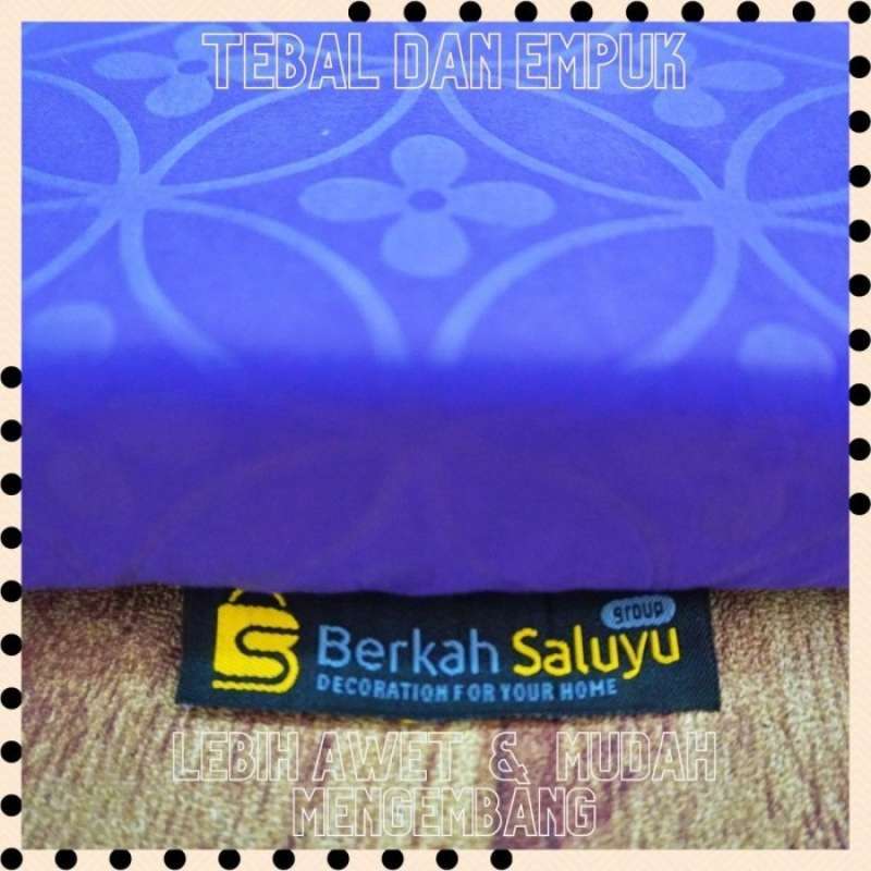 Promo Kasur Busa Royal Foam Motif Embos Tebal/empuk Import Lp - 200x150x4cm Blackoval Diskon 45% ...