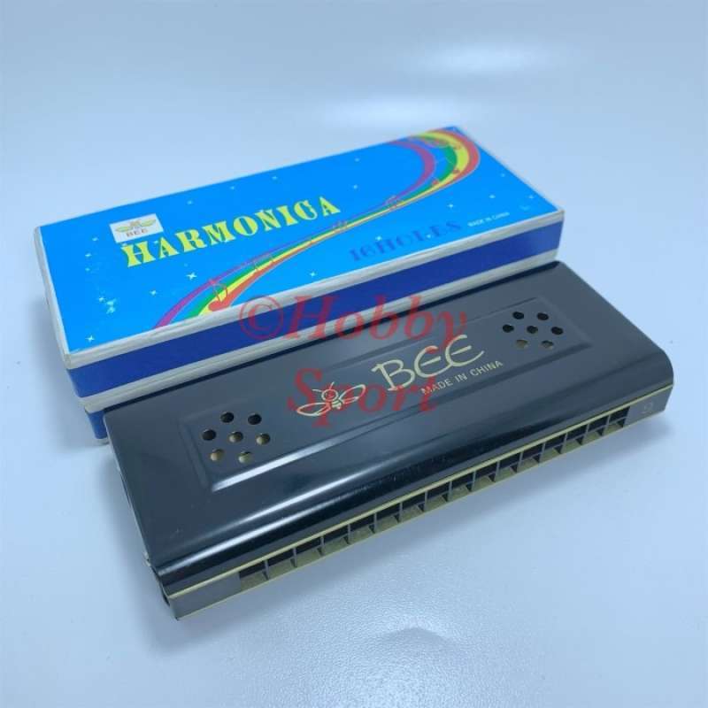 Jual Harmonica Bee 16 Holes Kunci C Dan G Double Side Harmonika Lubang Key - Random Di Seller ...