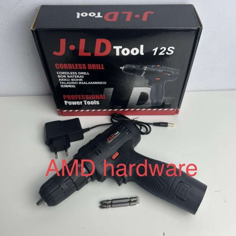 Jual Mesin Bor Cordless Drill Baterai 12v Jld 12s Original J 12 S Volt ...