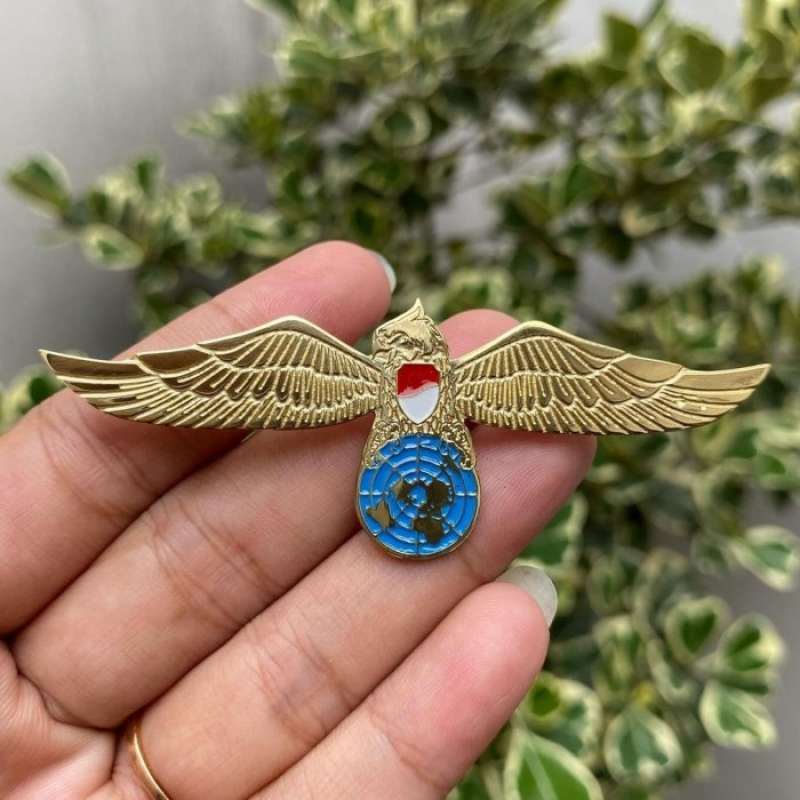 Jual Brivet Brevet Wing Garuda Peacekeeper Terbaru Di Seller Wd_store ...