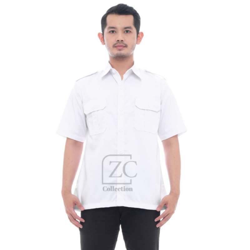 Jual Kemeja Seragam Pns Putih Baju Kerja Atasan Pdh Pns Putih Kemeja ...