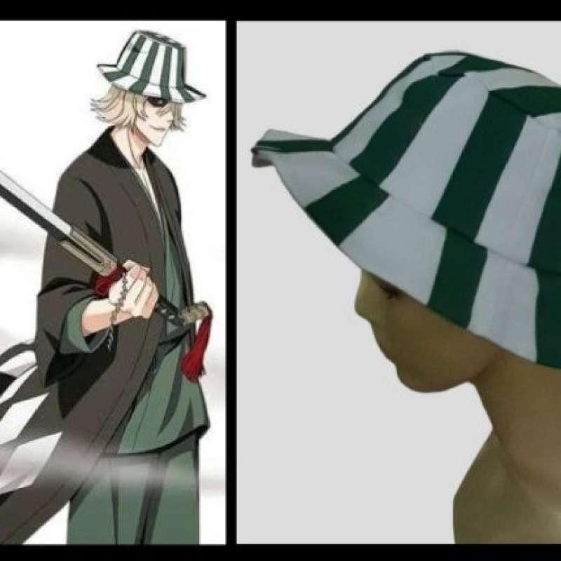 Jual Topi Anime Sinara Bleach Urahara Kisuke Cosplay Hat - Dewasa Di ...