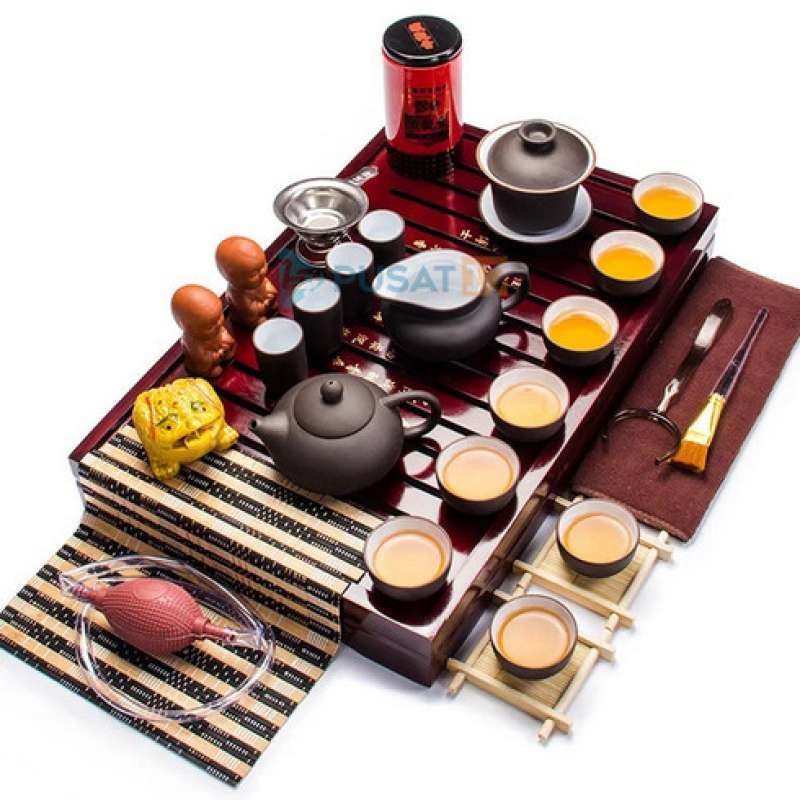 Promo Ready Chinese Tea Pot Set Meja Teh China Set Kung Fu Tea Set ...