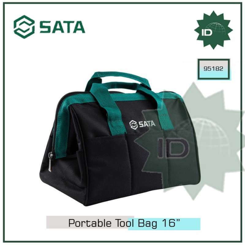 Promo Tas Perkakas 95182 16 Portable Tool Bag Sata Tools Diskon 23% Di ...