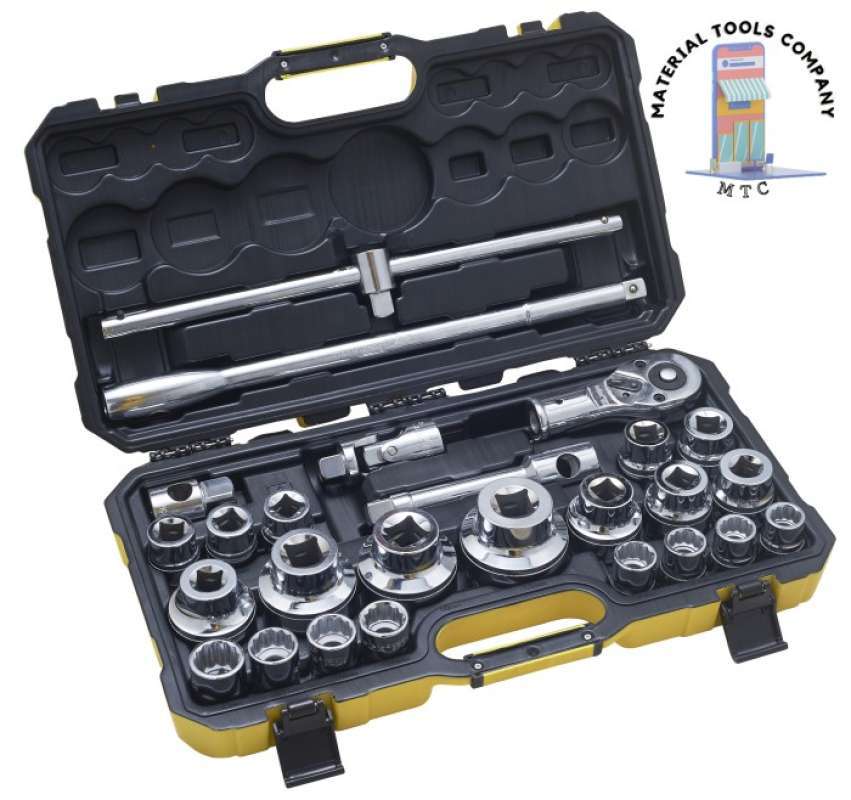 Promo Kunci Socket Set 26 Pcs 3/4 / Kunci Sok Set / Socket Wrench 3/4 ...