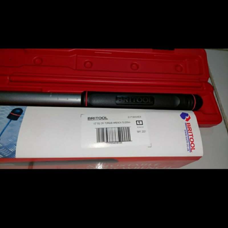 Promo Kunci Momen Torsi Britool Evt3000a Torque Wrench 70-330nm Asli 1/ ...