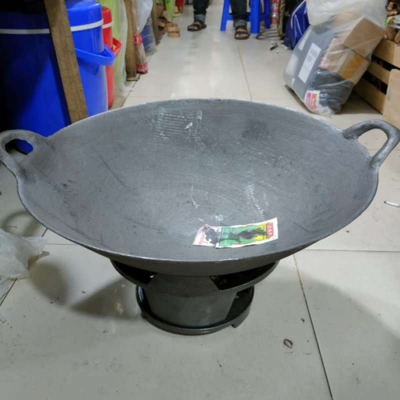 Promo Wajan/penggorengan Besi Cor No 24in, 60cm,wajan Baja Mie Aceh ...