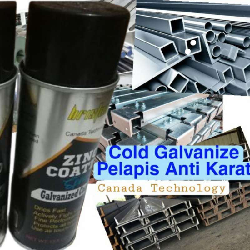 Promo Zinc Cold Galvanize - Coating - Instant - Spray - Anti Karat ...