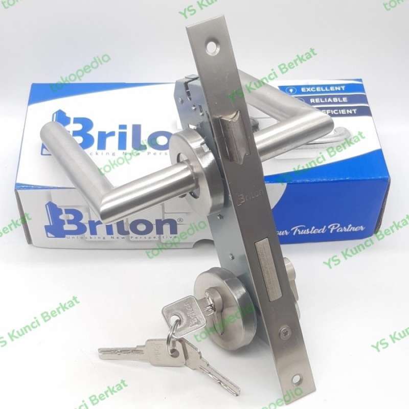 Promo Kunci Pintu Model Pisah/handel Pisah Stainless/kunci Pintu Kayu ...