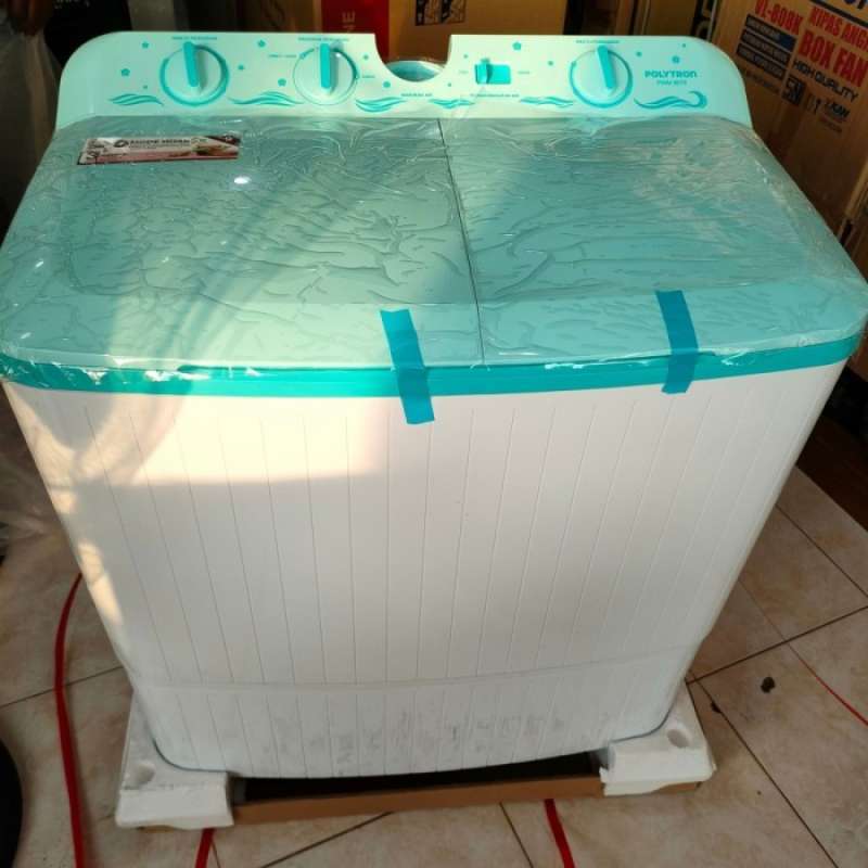Promo Polytron Mesin Cuci 2 Tabung 8 Kg Pwm 8076 Water Select Cuci ...