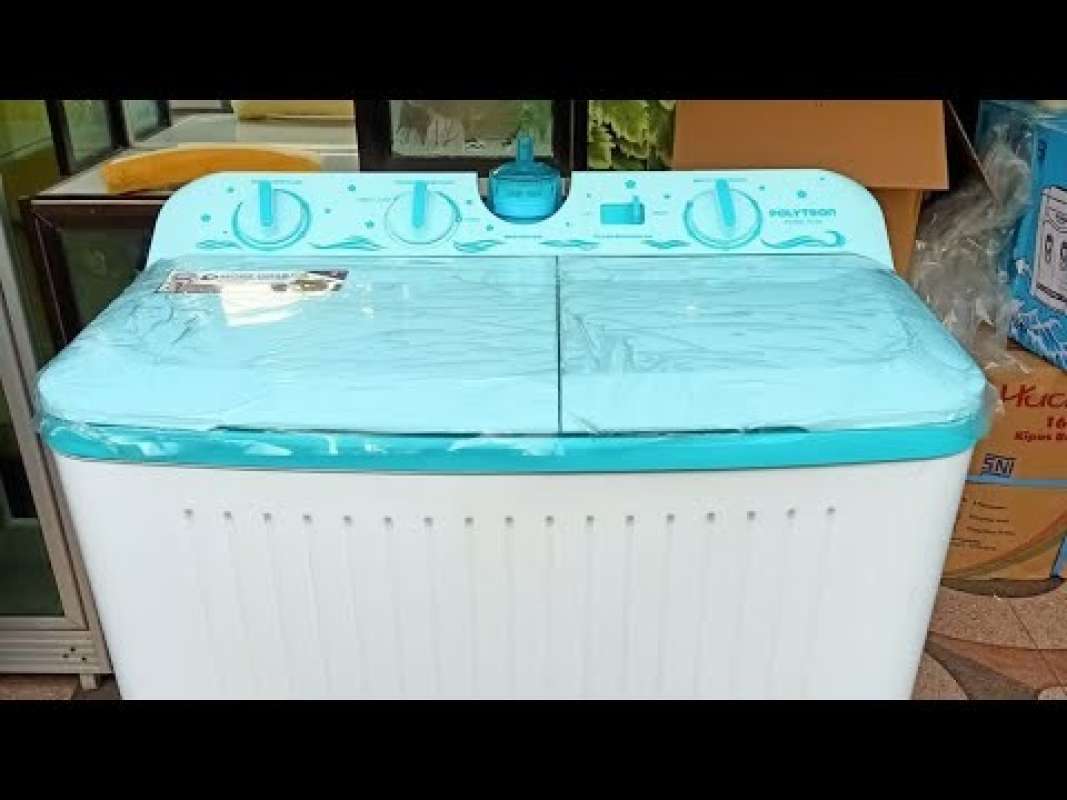 Promo Polytron Mesin Cuci 2 Tabung 8 Kg Pwm 8076 Water Select Cuci ...