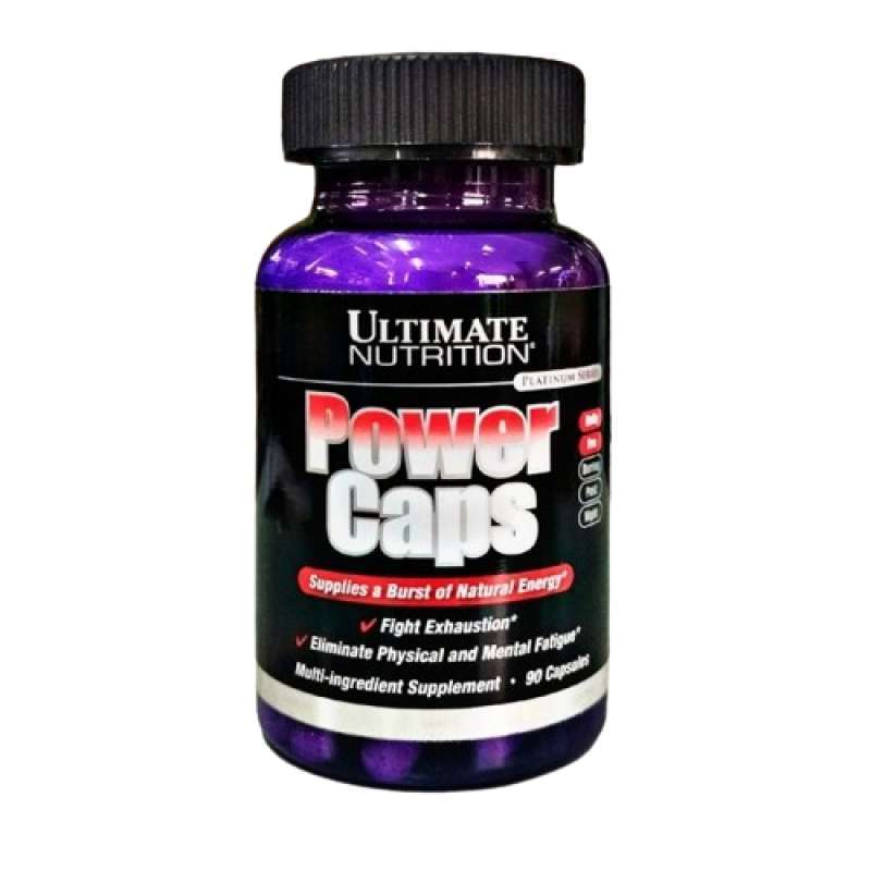 Promo Ultimate Nutrition Power Caps 90 Caps Pre Workout Diskon 8% Di ...