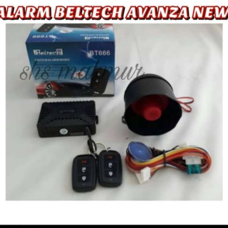 Promo Alarm Mobil Beltech Bt666/model Kunci Remot New Avanza Diskon 23% ...