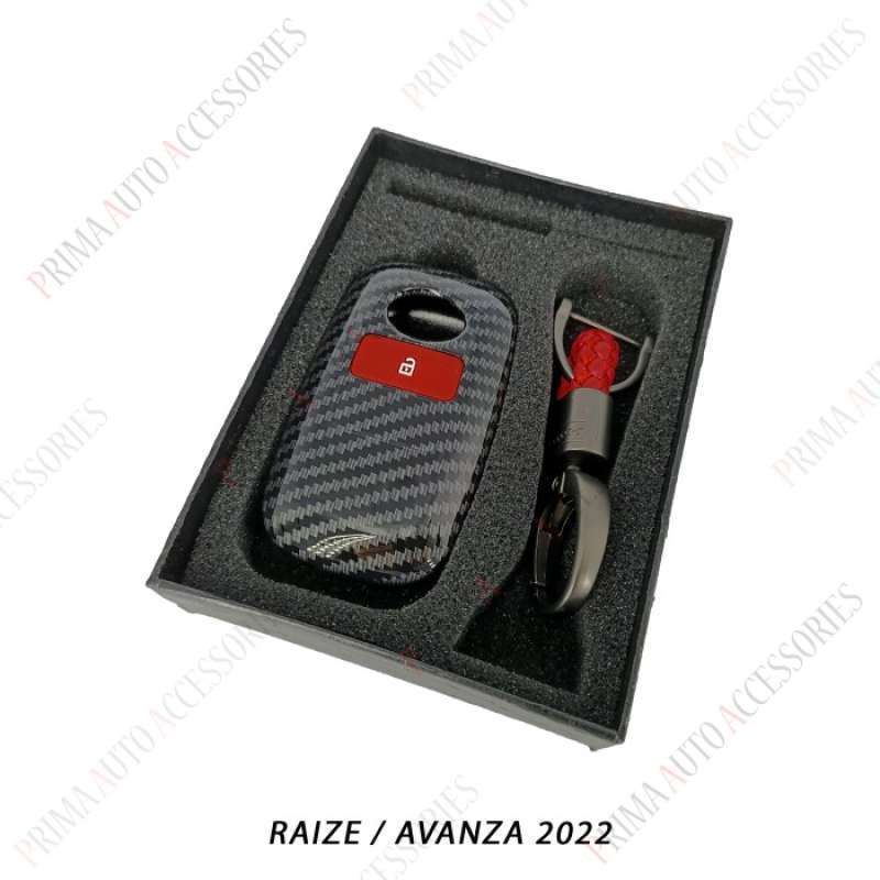 Promo Casing Kunci Remote Mobil Carbon Fiber - Raize / Rocky / Avanza ...