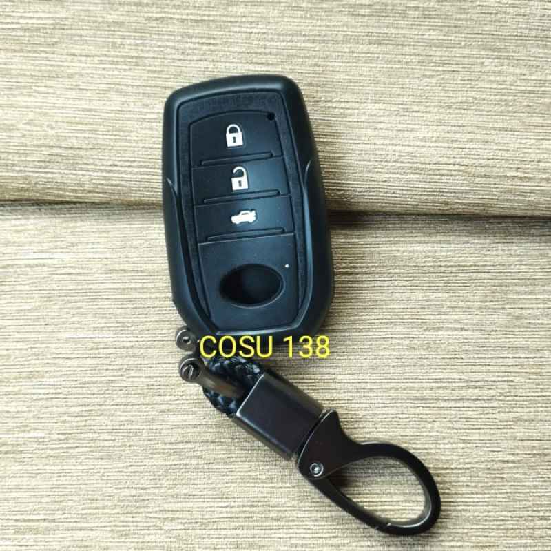 Promo Kunci Mobil Sarung Silicon Carbon New Fortuner Innova Zenix ...