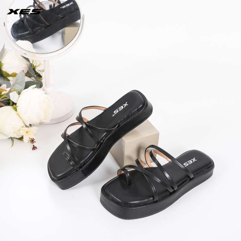 Promo Naomi / Sendal Wanita Kekinian / Sandal Slip Tali By Xes - Yellow ...