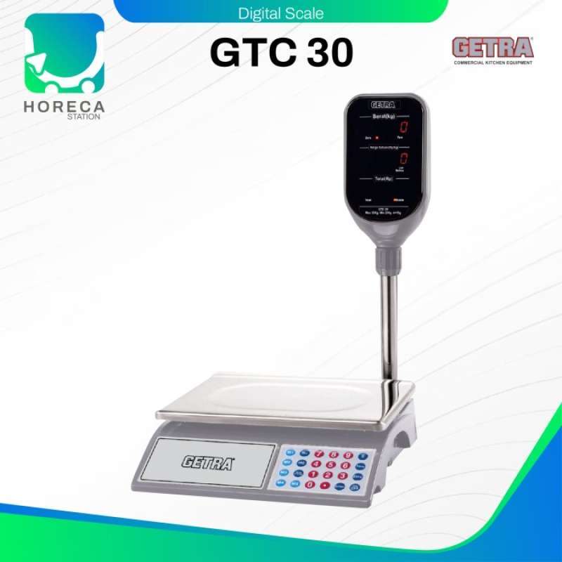 Promo Getra Digital Scale Timbangan Barang Gtc30 / Gtc 30 / Gtc-30 ...
