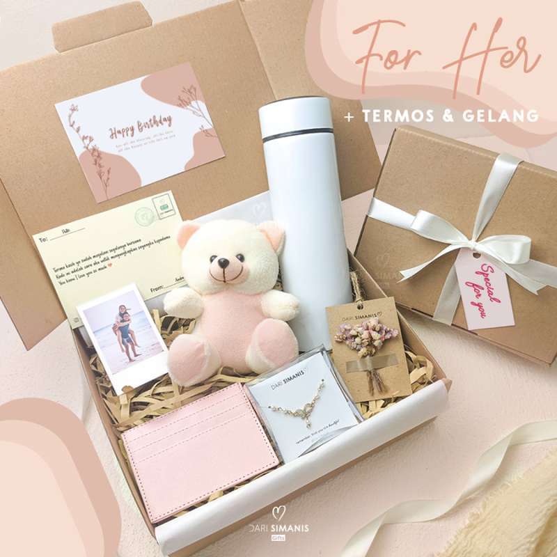 Promo For Her Box - Hadiah Pacar - Kado Ulang Tahun Wanita - Box Hadiah ...
