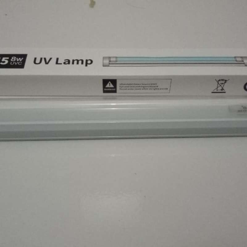 Promo Lampu Uv Uvc Uv-c T5 8w Set Komplit Germicidal Sterilizer Kuman Virus Diskon 23% Di Seller ...
