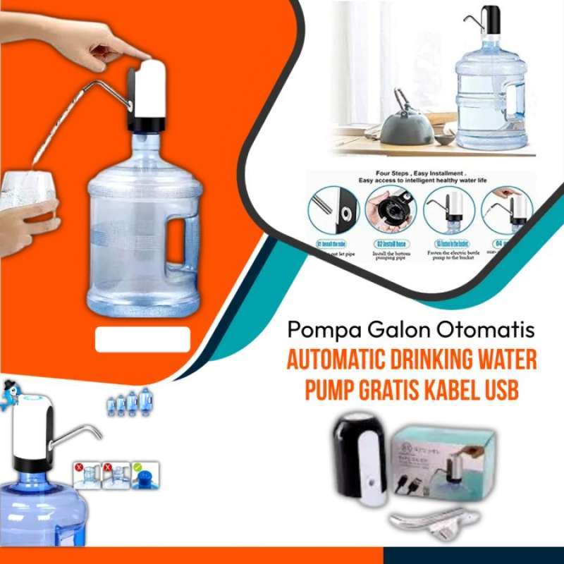 Promo Pompa Galon Elektrik/alat Pompa Galon/kompa Air Galon/alat ...