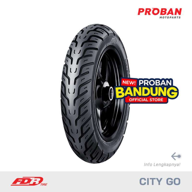 Promo Ban Motor Fdr Tl City Go 110/90 Ring 12 Tubeless Diskon 23% Di ...