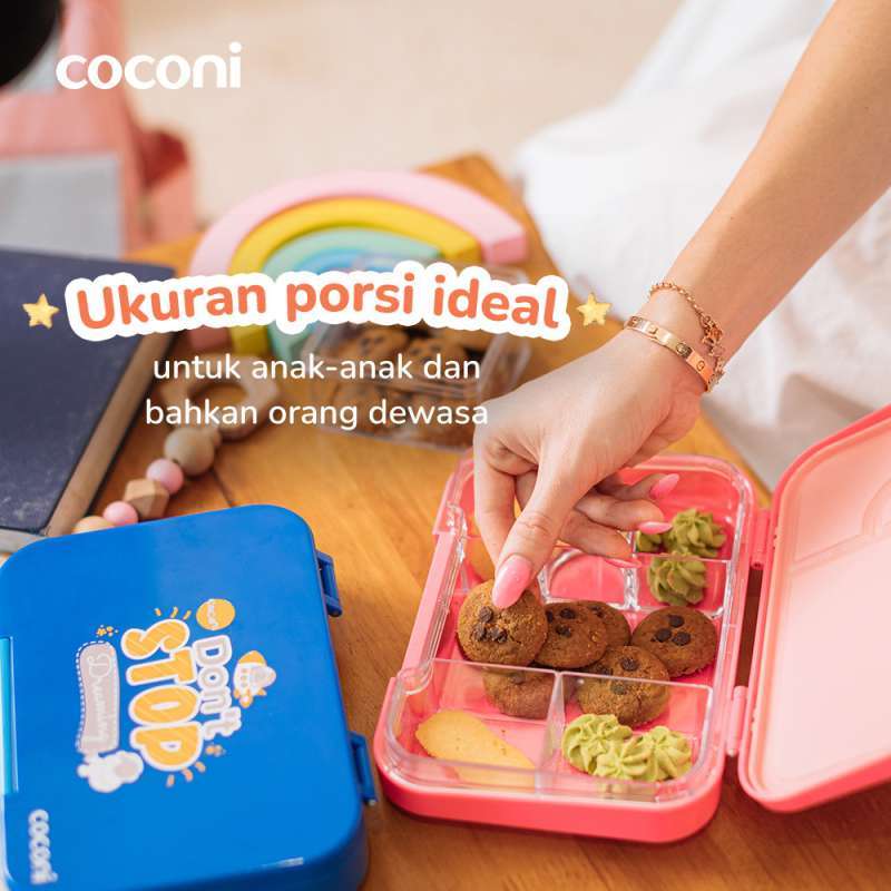 Jual Coconi Bento-go Yummy Lunch Box | Bento Box Kotak Makan Anak ...