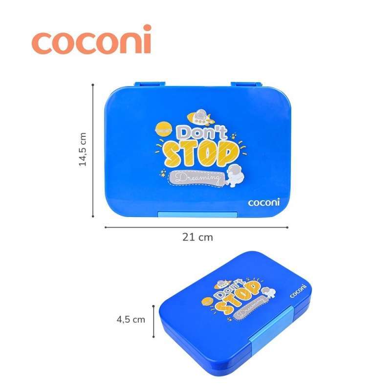 Jual Coconi Bento-go Yummy Lunch Box | Bento Box Kotak Makan Anak ...