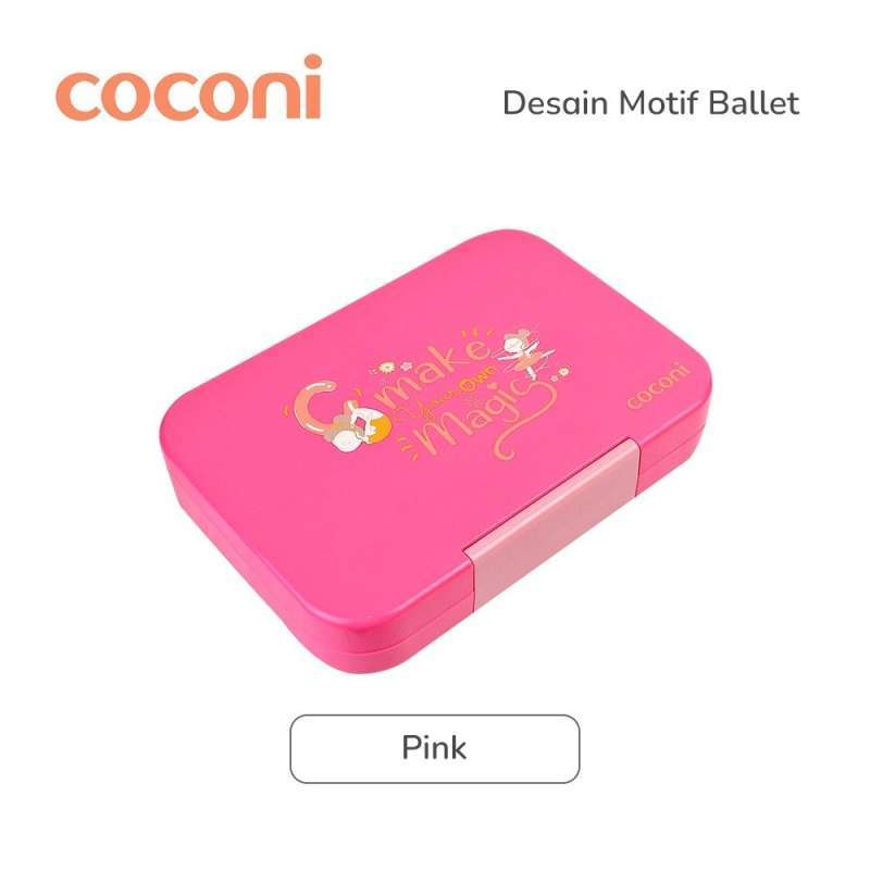 Jual Coconi Bento-go Yummy Lunch Box | Bento Box Kotak Makan Anak ...