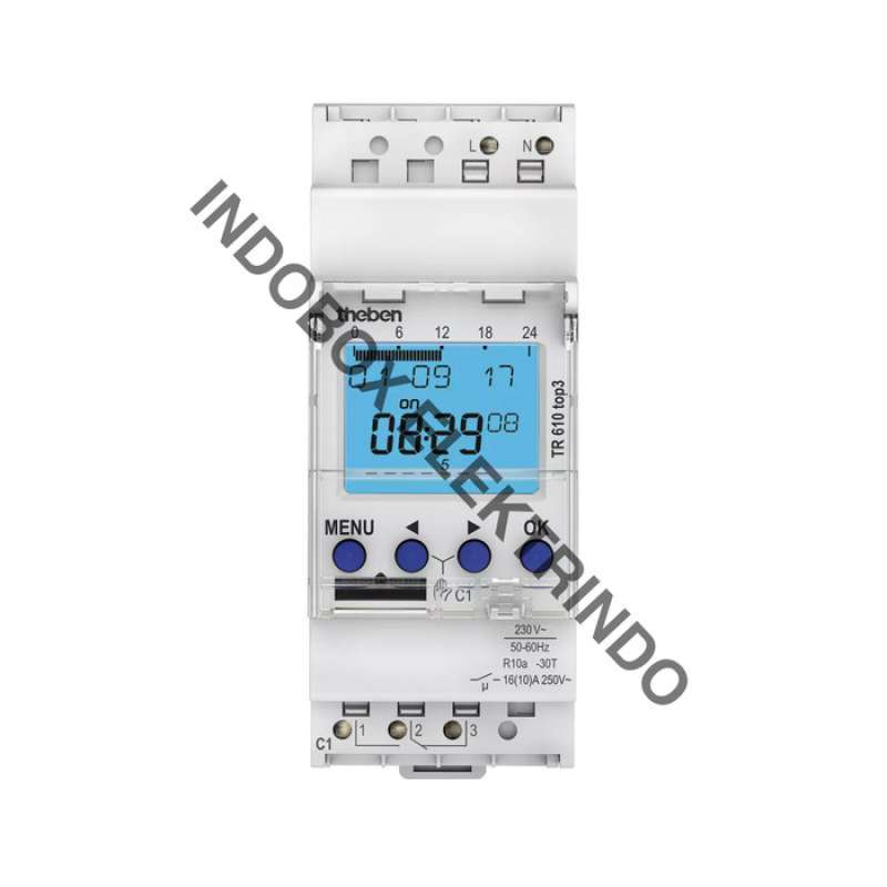 Promo Timer Theben Tr 610 Top 3 - Digital Timer Limit Switch Theben ...