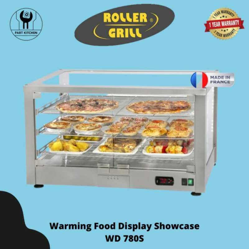 Promo Roller Grill Showcase Food Display Warmer Wd 780s Diskon 23% Di ...