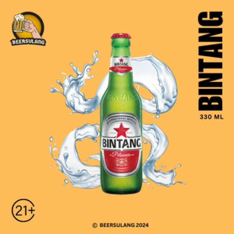 Jual Bintang Botol 330ml [beersulang 100% Original] Di Seller ...