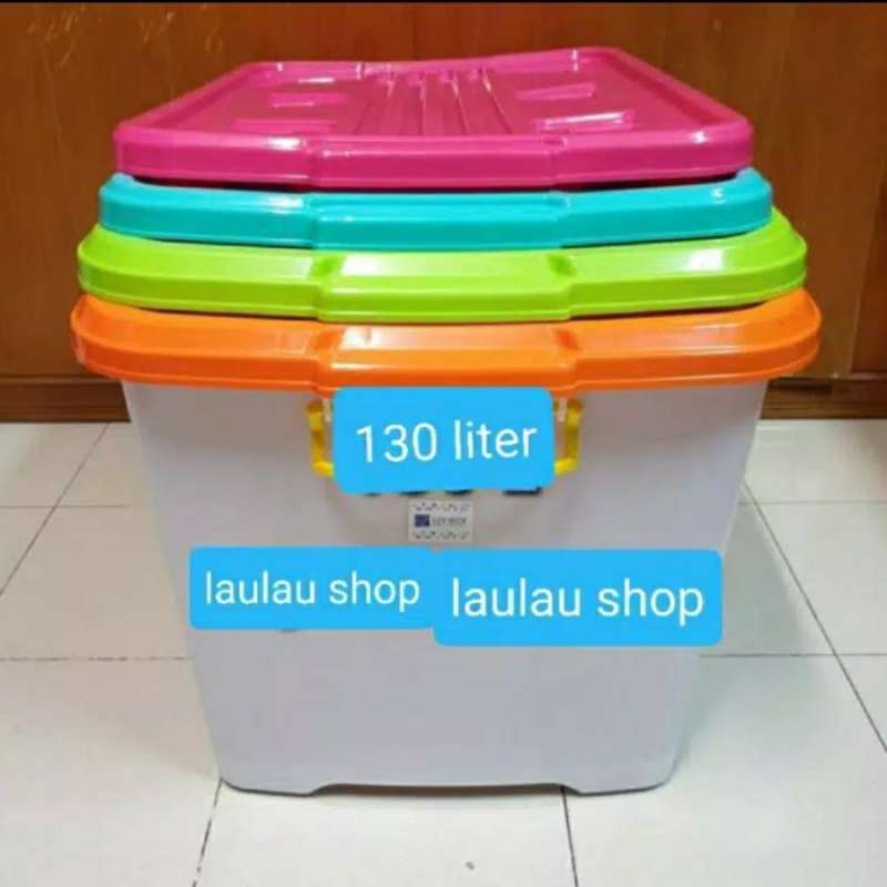 Promo Container Box Ezy Cb 130 Liter Kualitas Kontainer Mega Cb130 Lion ...