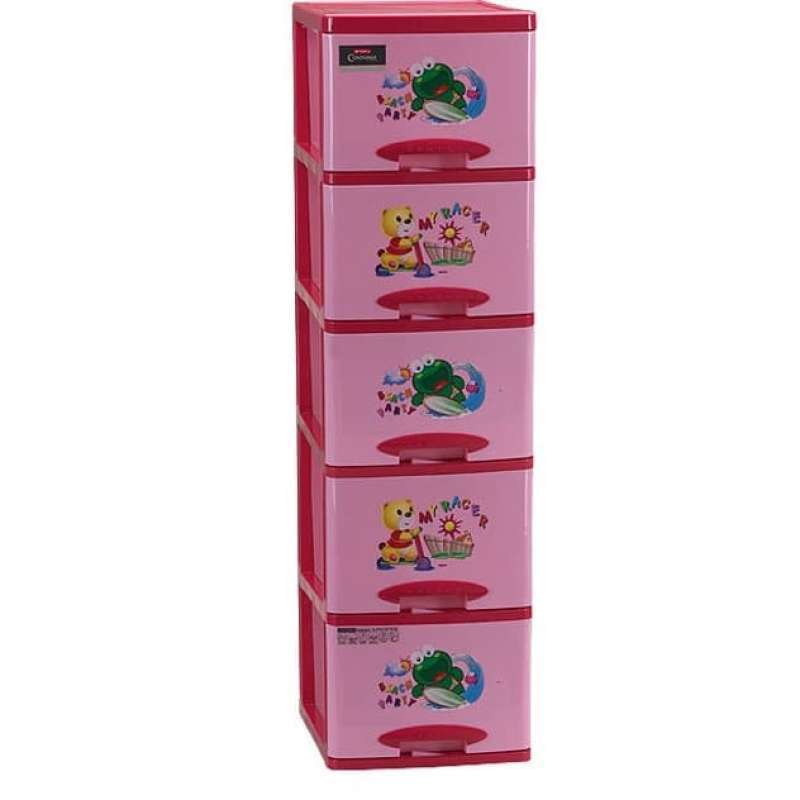 Promo Lion Star Exso Container Suprema Centro Lemari Rak Laci Pakaian ...