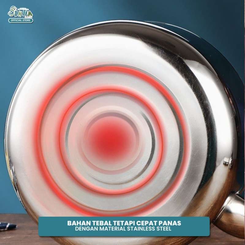 Jual Ssa Sinda Teko Stainless 5 Liter Ceret Bunyi Siul Anti Karat Ceret Bunyi Untuk Masak Air ...