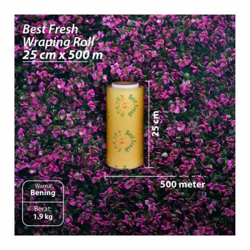 Promo Plastic Wrapping Roll 25cm X 500m 25 Cm X 500 Meter Wrap Film ...