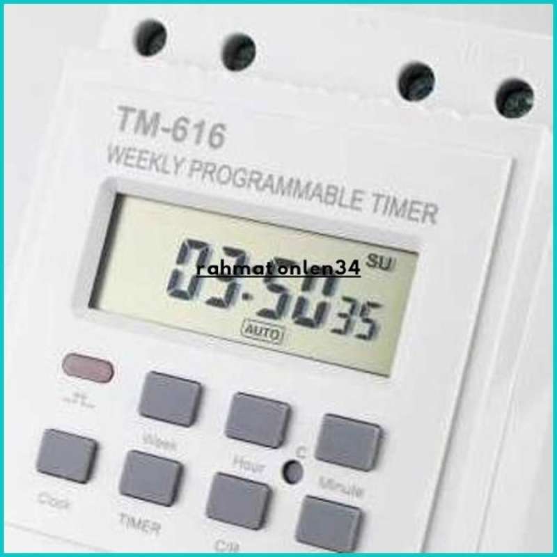 Jual Sinotimer Power Timer Programmable Time Switch Relay 220 V 30 A