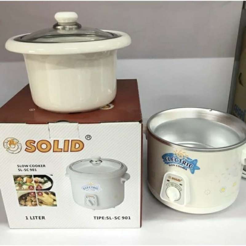 Jual Ssa Solid Slow Cooker Sl- Sc 903 1l, 3l Dan 5l / Slow Cooker (pemasak Lambat) - 1 Liter ...