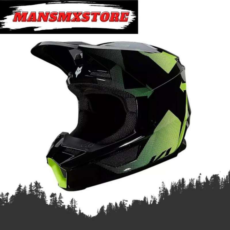 Jual Helm Fox V1 Tayzer Ece Ece Black - M Di Seller Mansmxstore. - Suka ...