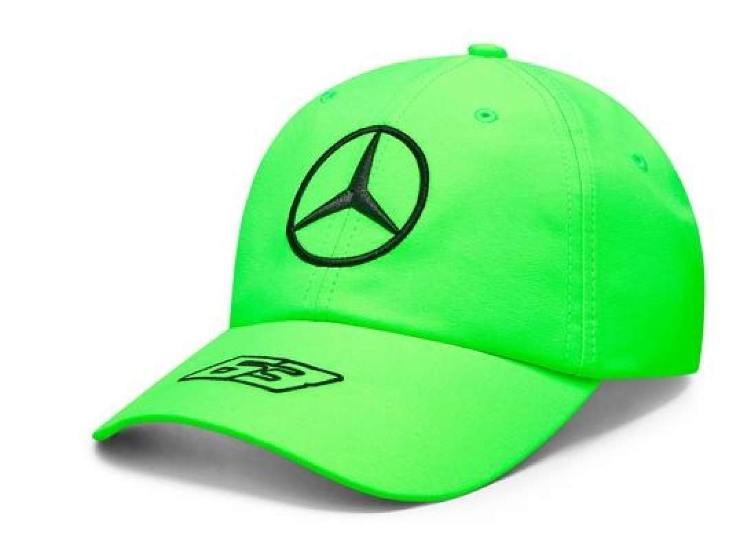 Promo Mercedes-benz Cap Special Edition George Russell, Volt Green ...
