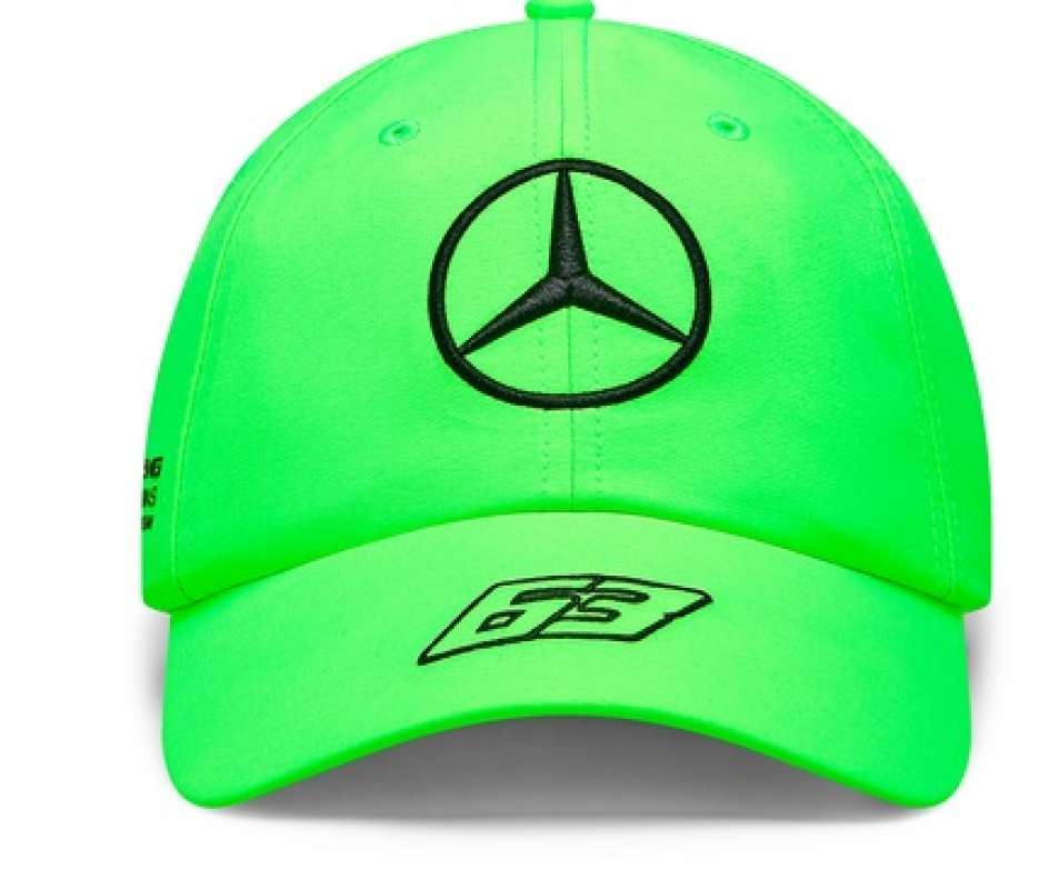 Promo Mercedes-benz Cap Special Edition George Russell, Volt Green ...